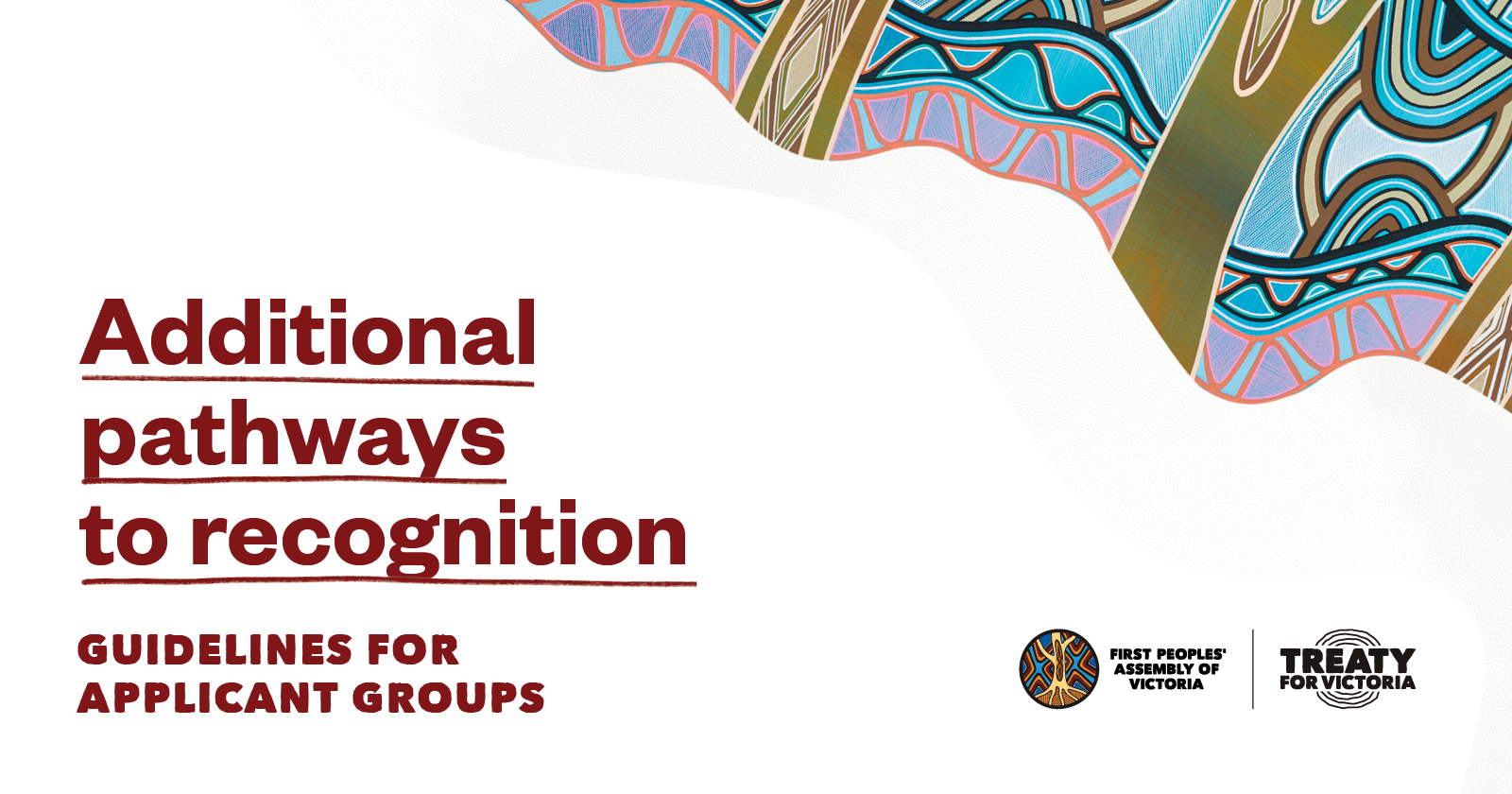 Additional pathways to recognition — Guidelines for applicant groups ...